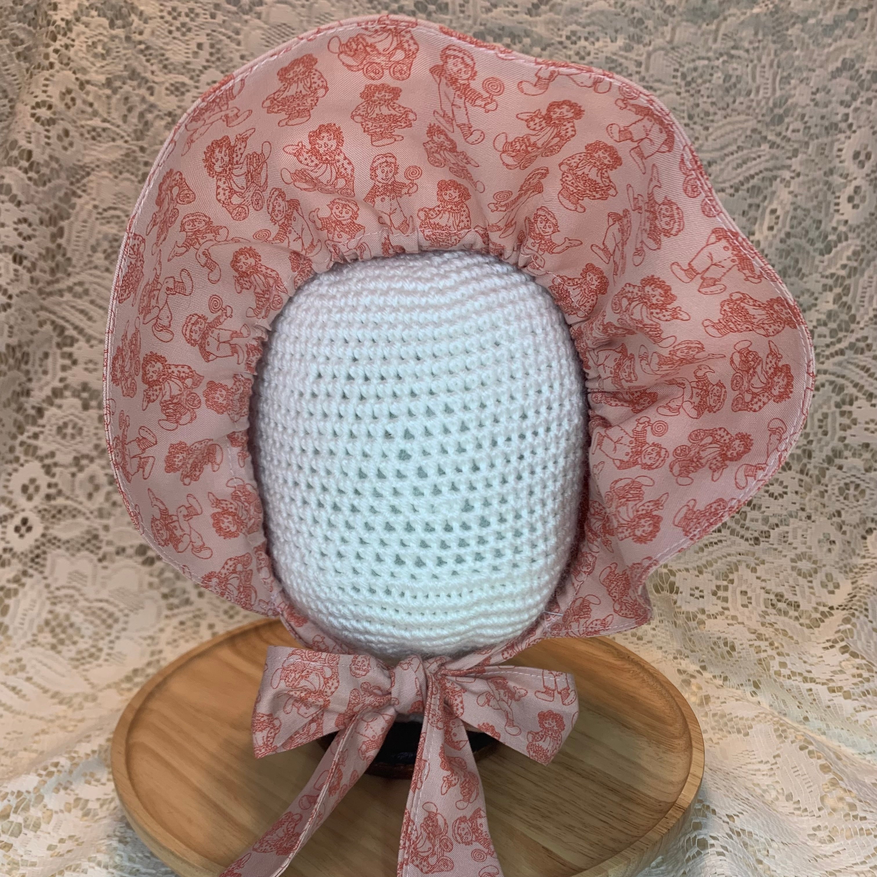 Vintage Bonnet - Raggedy Ann Bonnet – Tatting by Christy