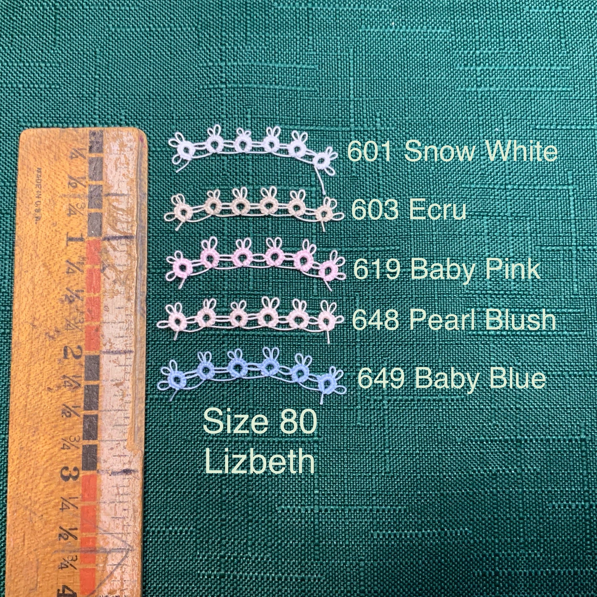 Shuttle Tatted Edging - Simple – Tatting by Christy